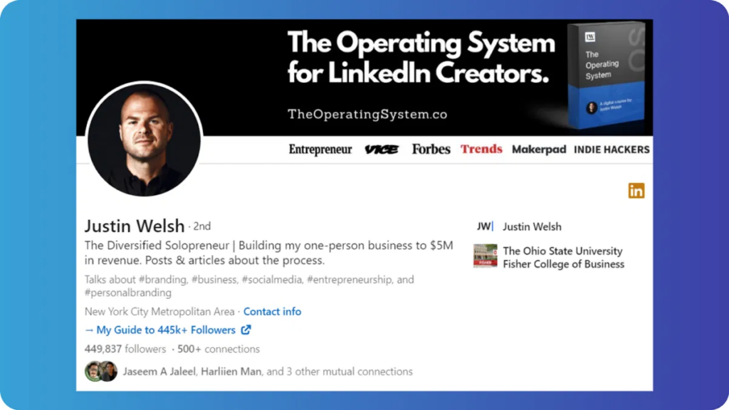 Best 101 LinkedIn Accounts to Follow in 2025 • Grow Your Personal Brand On LinkedIn