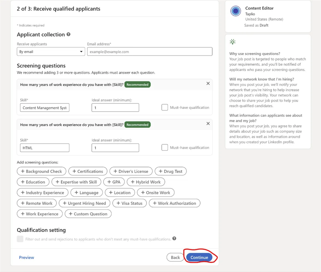 Free LinkedIn Job Posting: A How-To Guide for Employers • Grow Your Personal Brand On LinkedIn