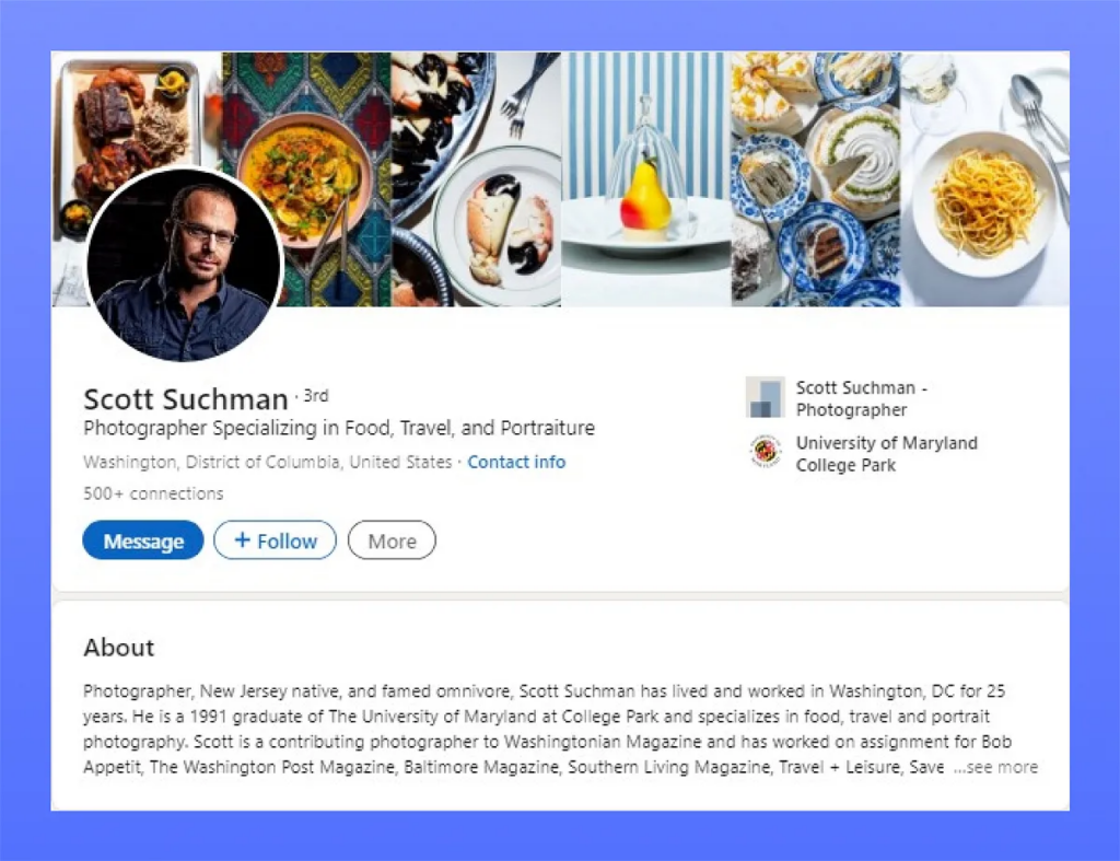 LinkedIn for Photographers: 7 Tips to Generate More Business • Grow ...
