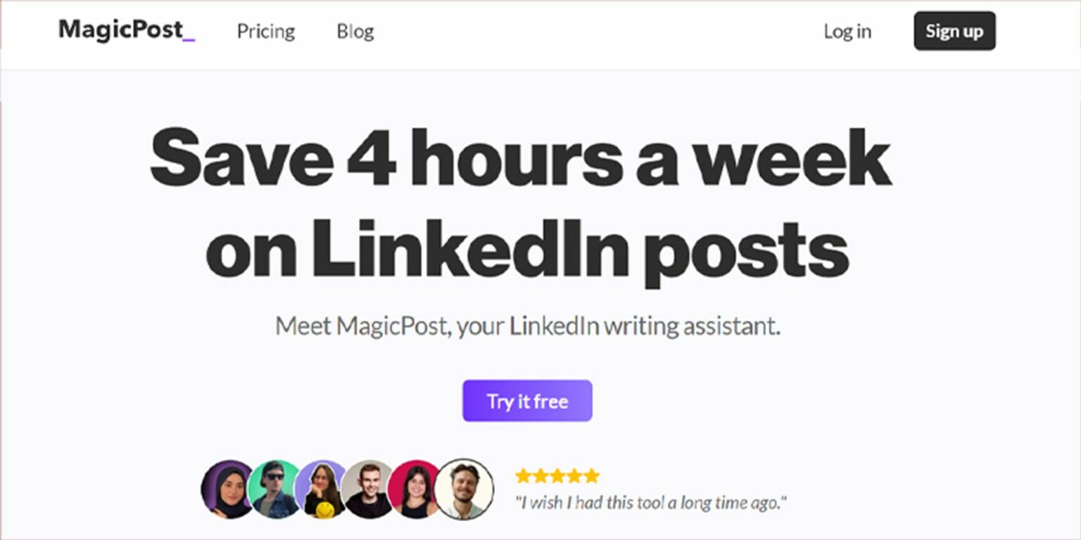 MagicPost Review 2024: Pros & Cons, Features, and Pricing • Grow Your Personal Brand On LinkedIn