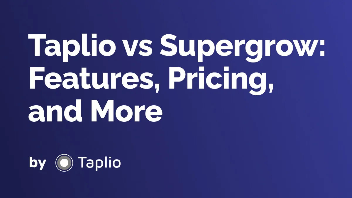 Taplio vs Supergrow: Features, Pricing, and More • Grow Your Personal Brand On LinkedIn